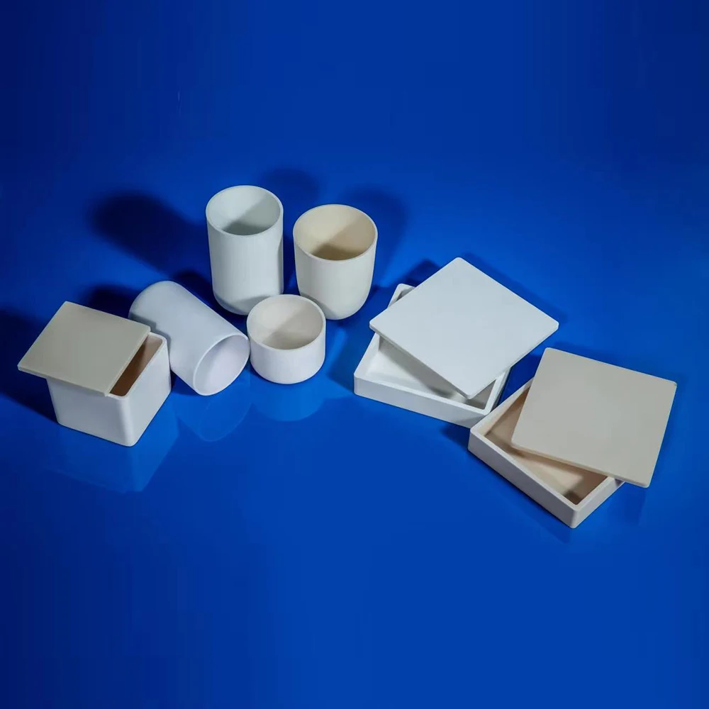 99% Al2o3 Alumina Curved Conical Ceramic Crucible - Buy Alumina Ceramic ...