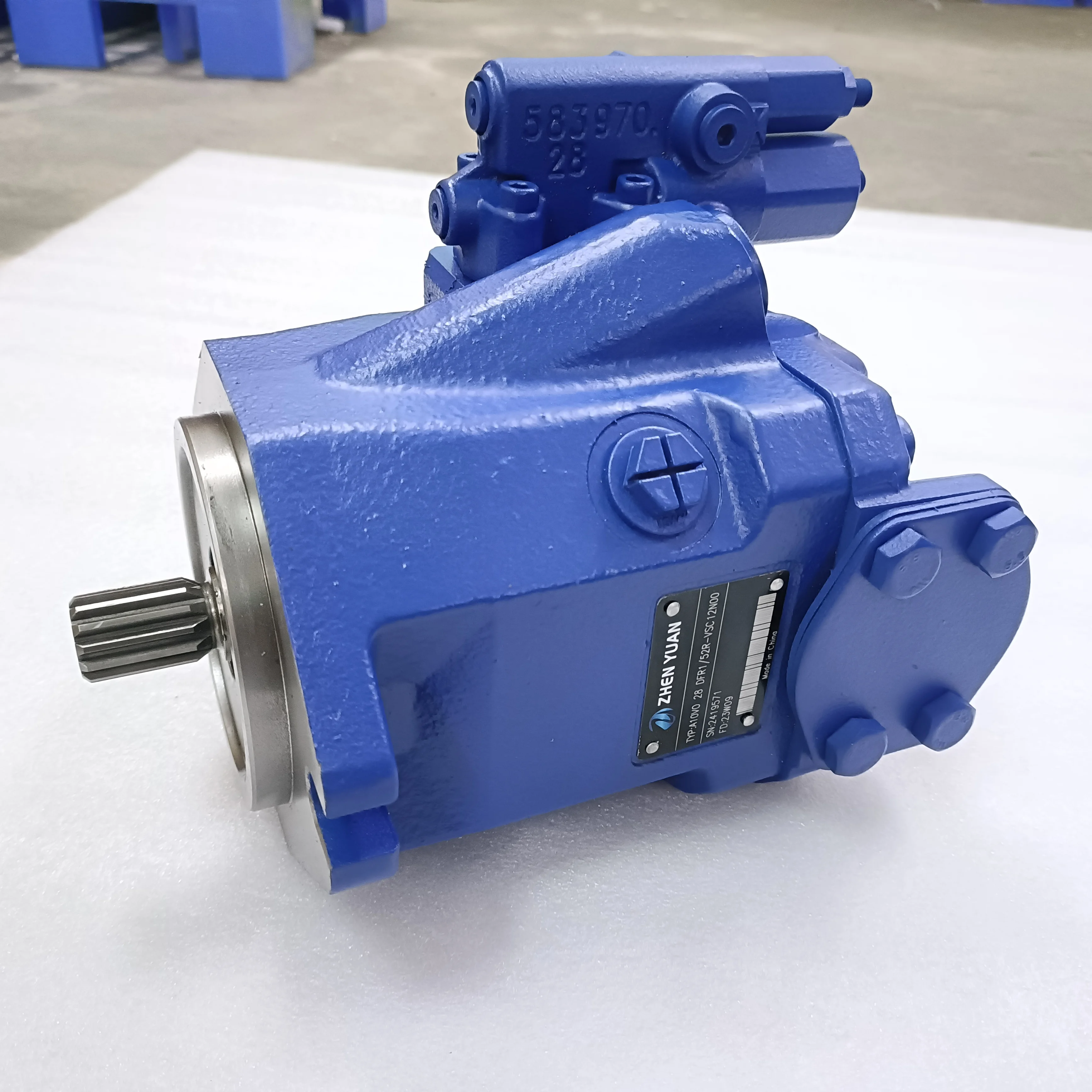 Zhenyuan Hydraulic Axial Piston Pump A10vo18 A10vo28 A10vo71 A10vo74 ...
