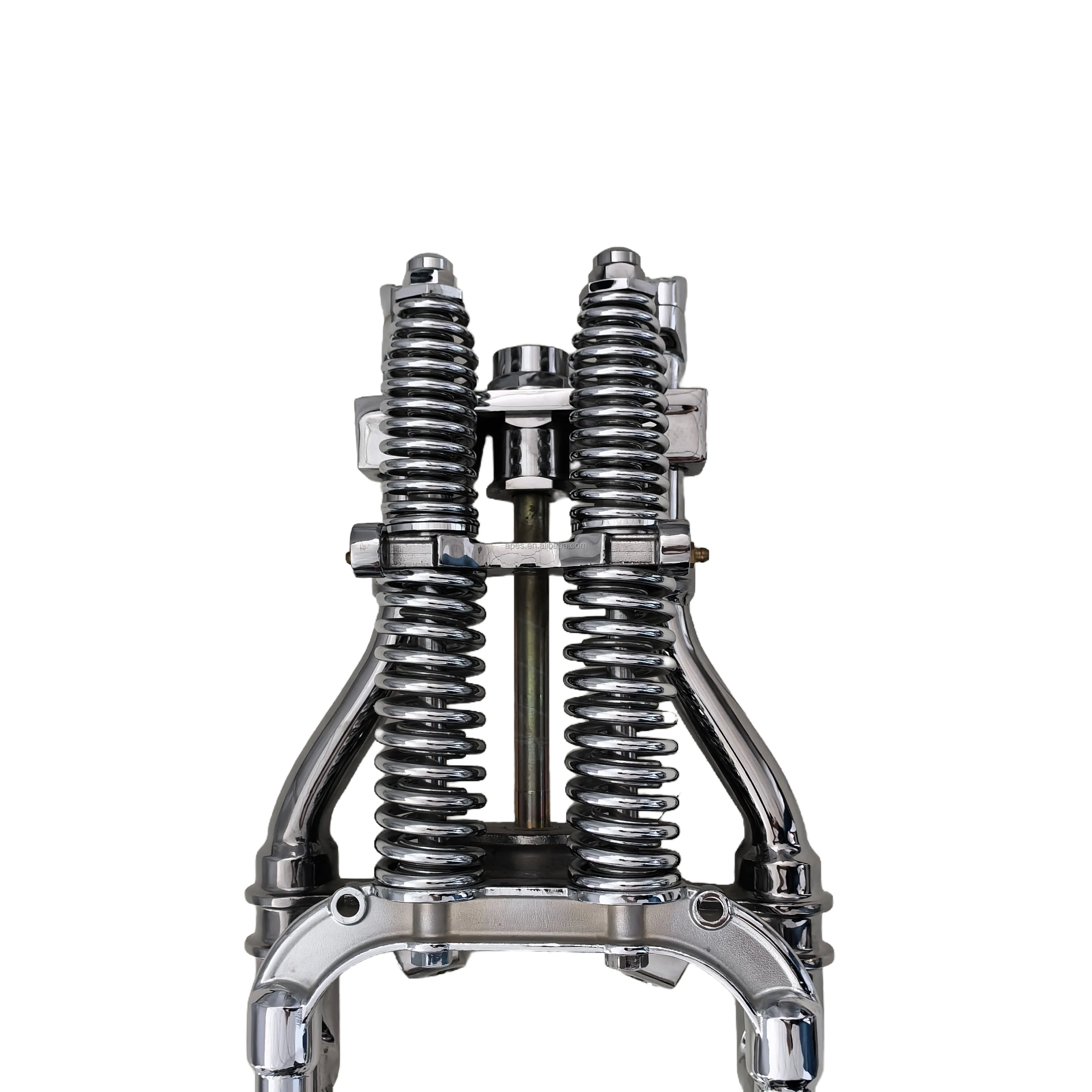 Custom Chrome Narrow Springer Front Fork End for Vintage Motorcycles