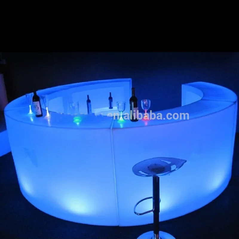 Modern Led Bar Furniture Glowing Bar Table Led Lighting Bar Counter ...