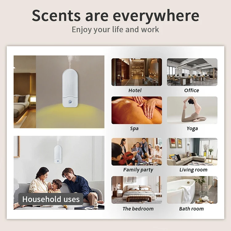 Waterless Diffuser for Essential Oil Nebulizer Battery Operated Mini ...