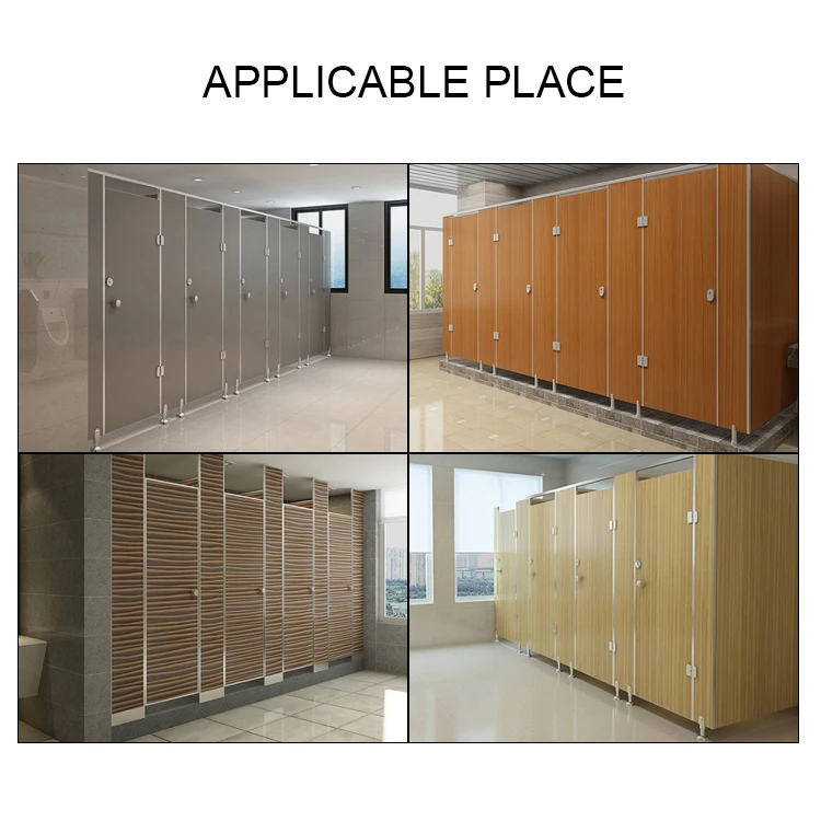 Modern Public Bathroom Toilet Door Partition Accessories