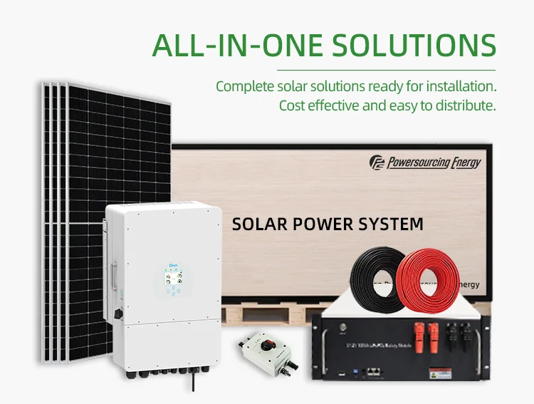 10KW Solar Power System Off Grid Solar System Complete Solar System PV Panel Set Hybrid 3 Phase ...
