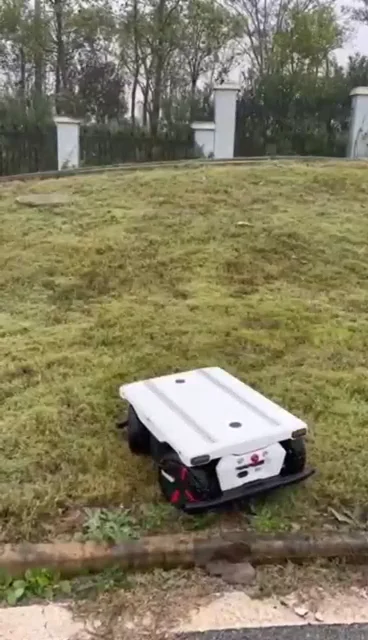 80kg Payload 4 Wheels Robot Car Chassis Unmanned Ugv Patrol Vehicle ...