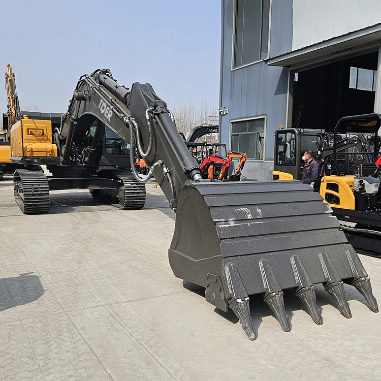 TDER China Trencher Machine Digger Hydraulic 30ton Crawler Excavator ...