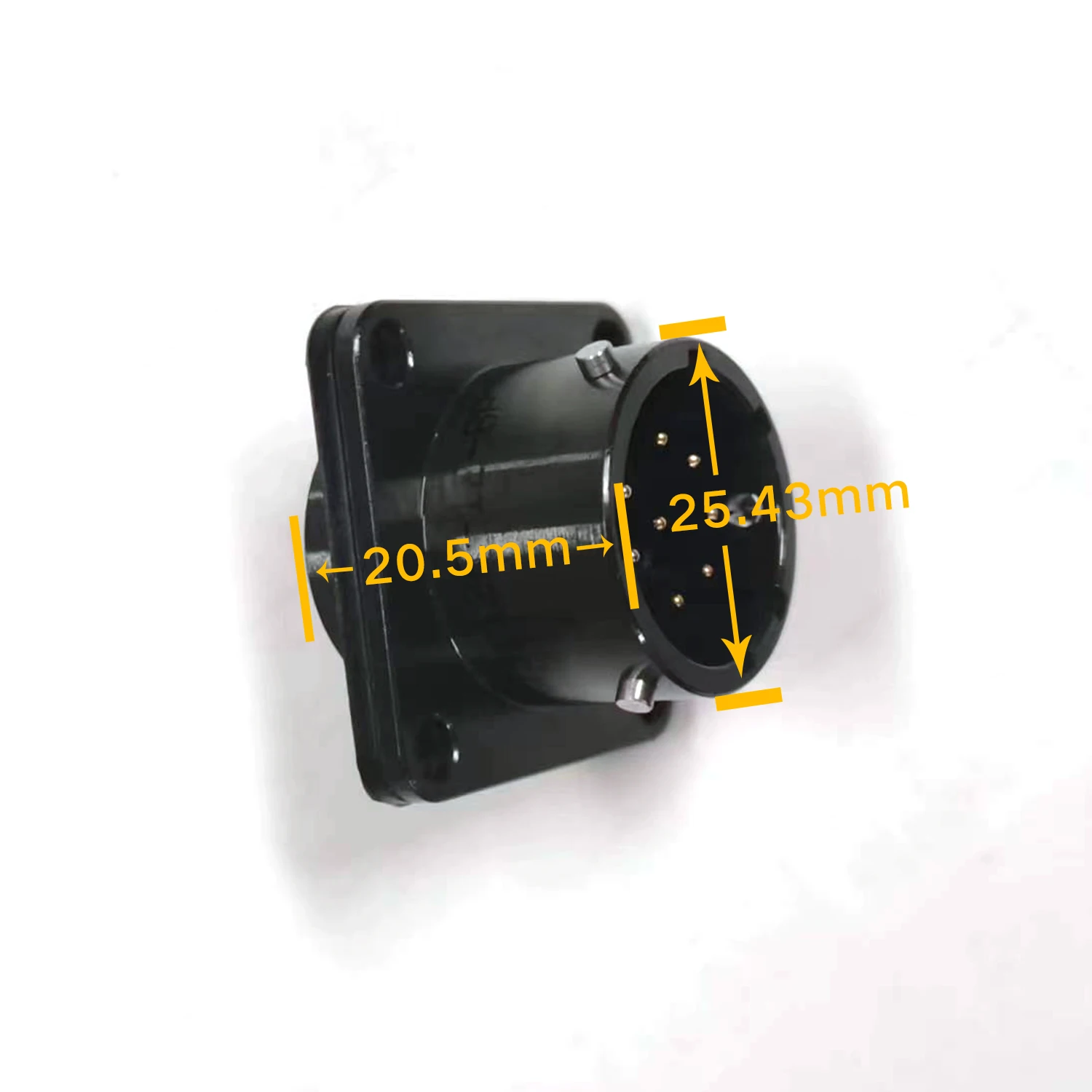 2 Pin Mil Waterproof Aviation Plug Socket Industrial Circular Connector ...