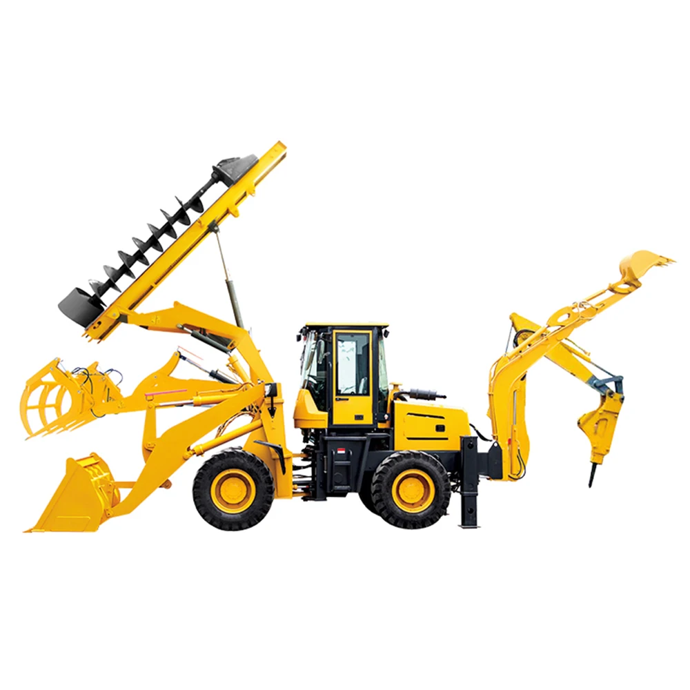 4x4 Small Tractor New Small Mini Backhoe Loader 4x4 Tractor ...