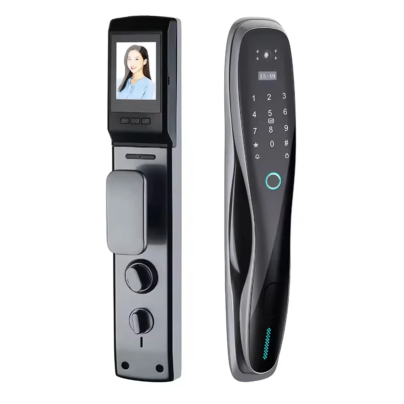 Face Recognition Digital Fingerprint Biometric Lock Rfid IC Card Wifi ...