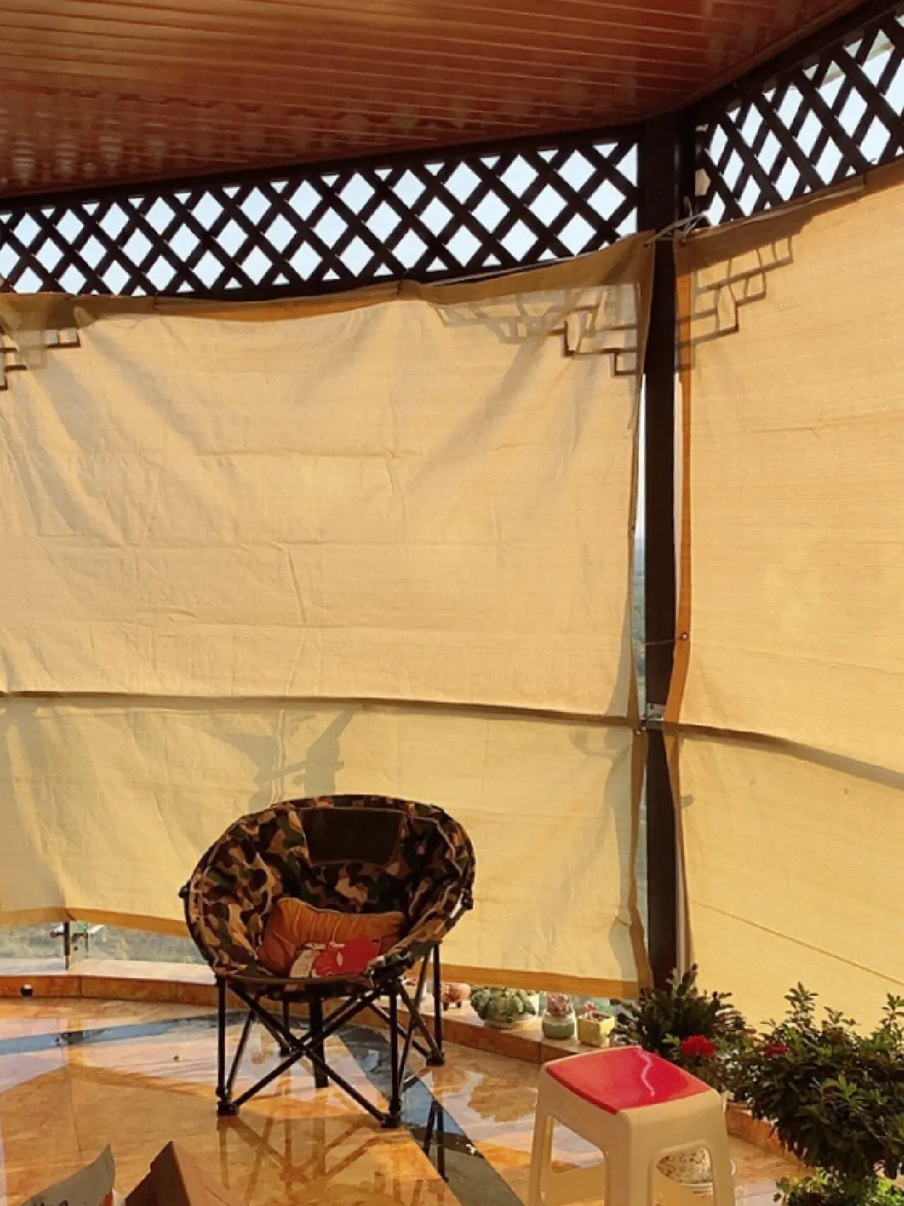 Outdoor Hdpe Gymnasium Balcony Canopy Yard Sports Field Sun Shade Sails ...
