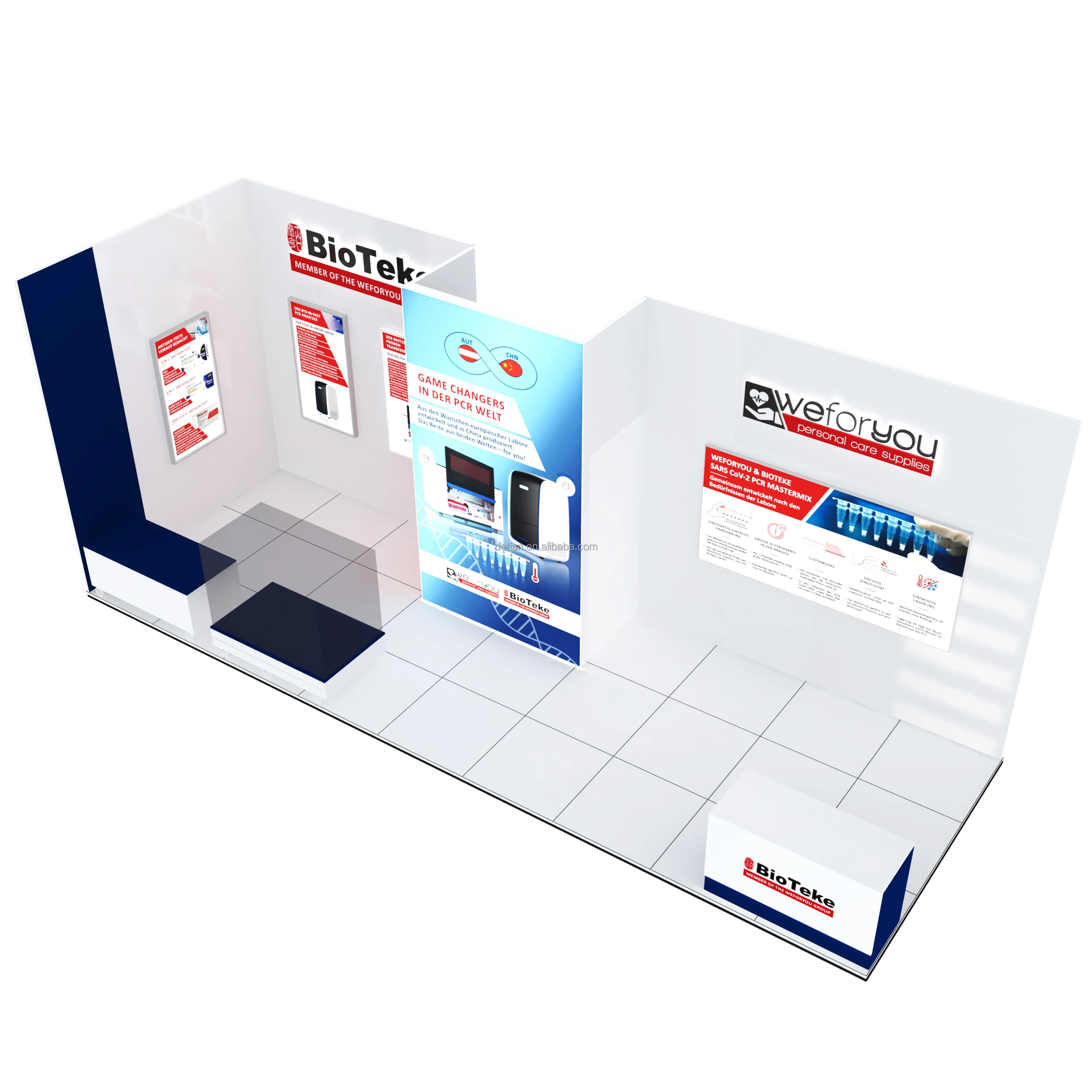 Exhibition Booth Design - Partition Walls for Prowess