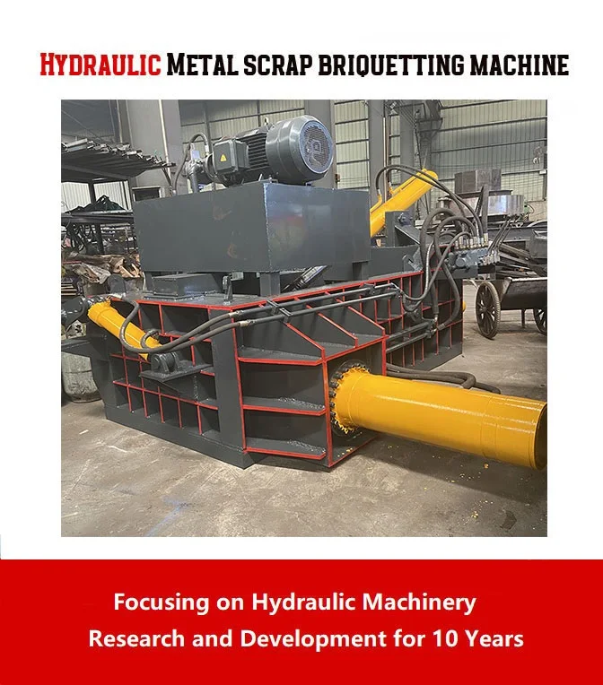 Horizontal Baler Machine Compaction Hydraulic Press Steel Baler Price ...