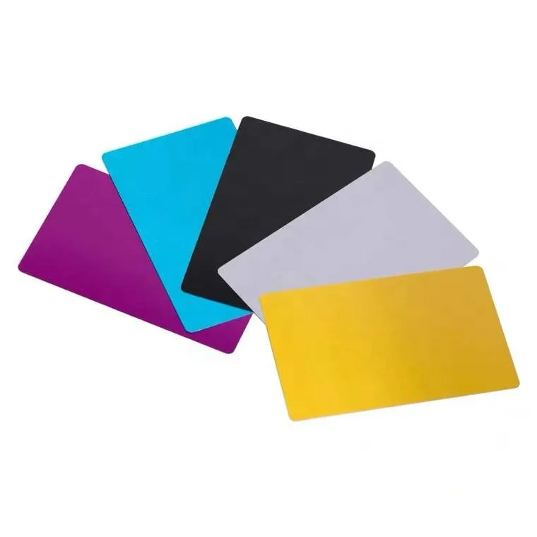 Colorful Anodized Personalized Custom Laser Engraving Blank Business ...
