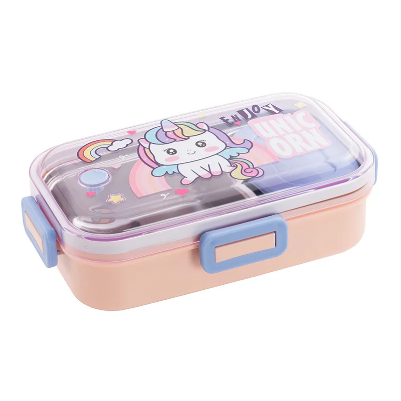 Cartoon Space Man Bento Lunch Box for Kids Microwave Safe Boys Lunch ...