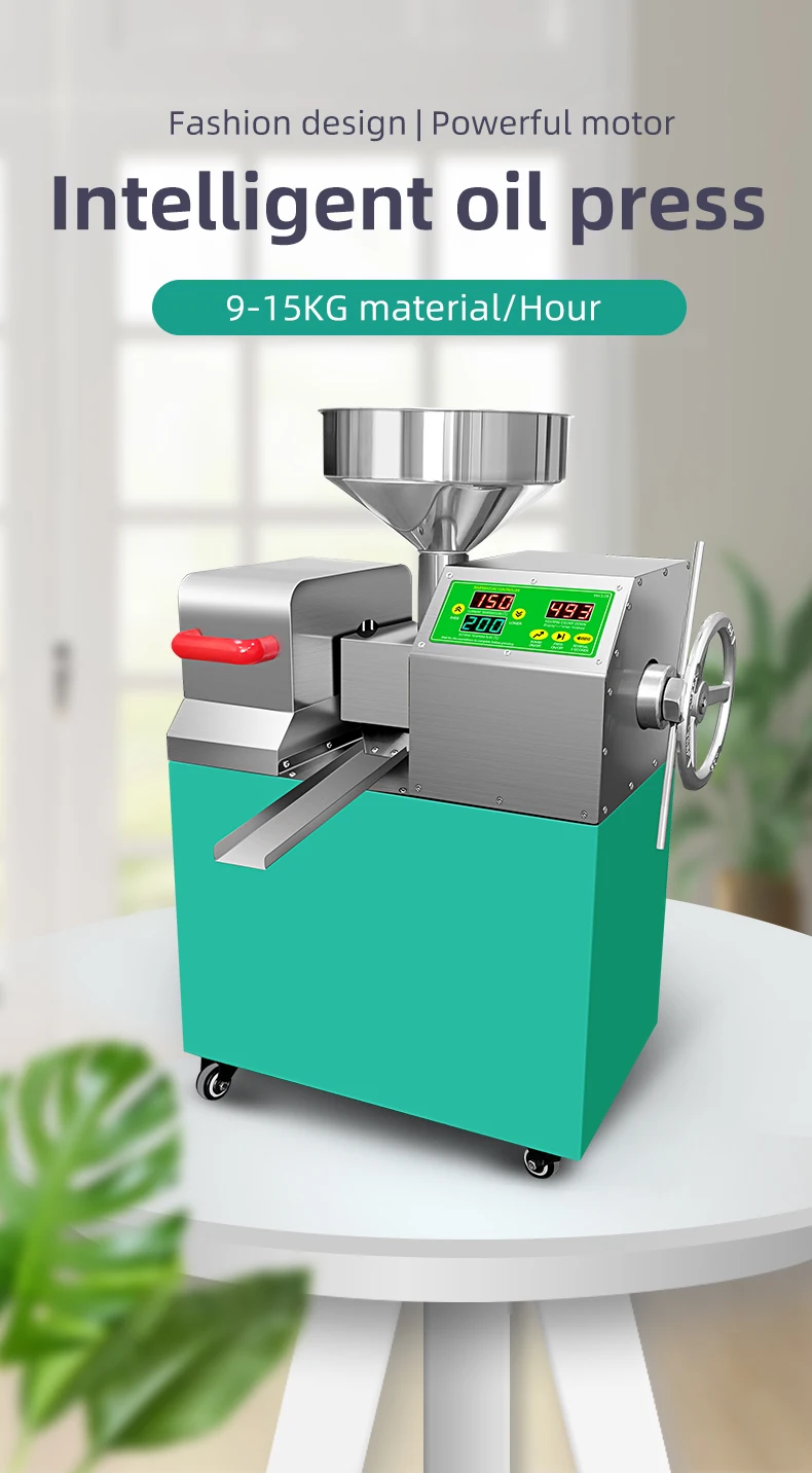 Full Automatic Mini Small Household Home Use Oil Extraction Making ...
