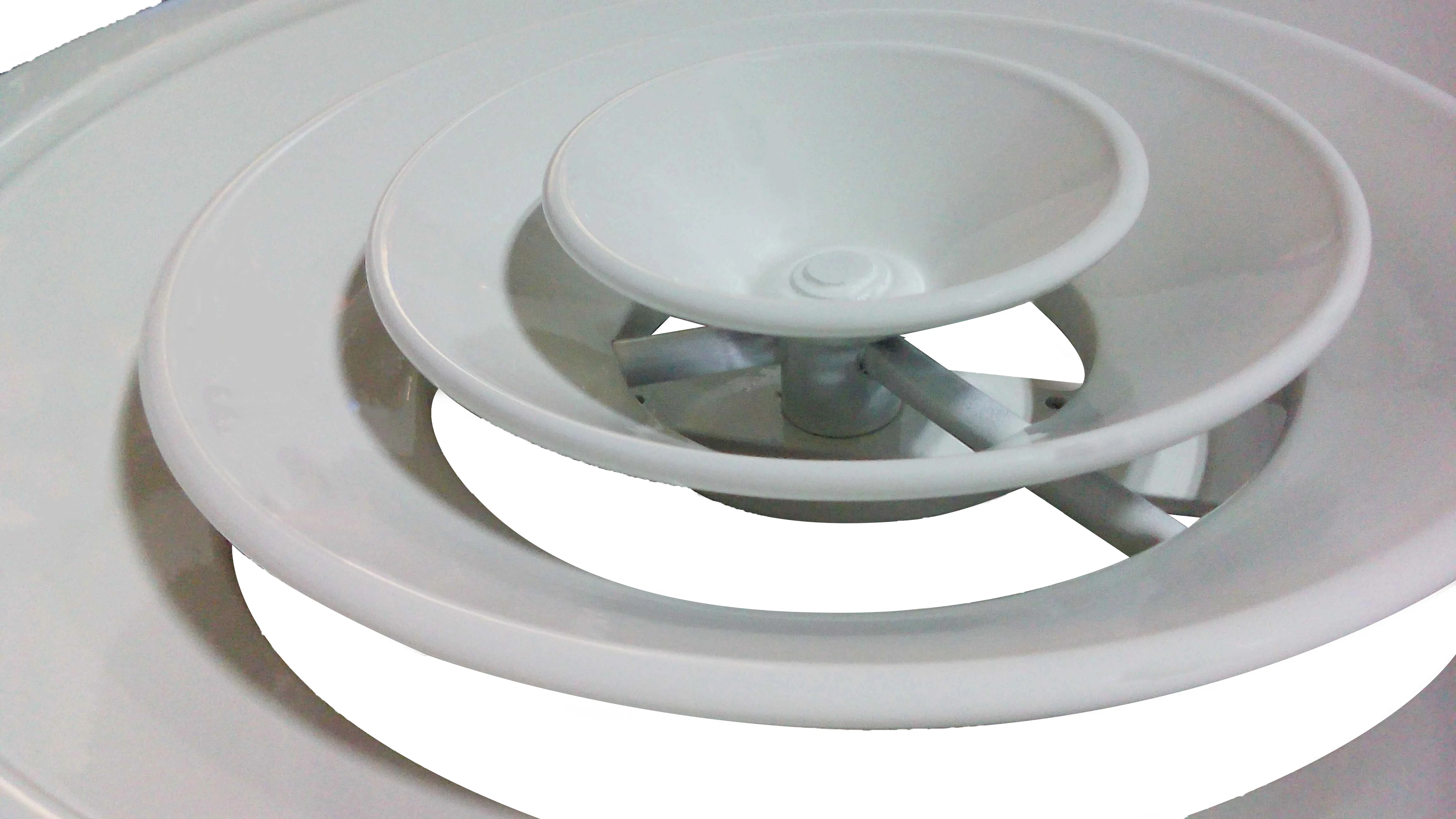Hvac Ventilation Vent Louver Aluminum Ceiling Circular Air Diffuser ...