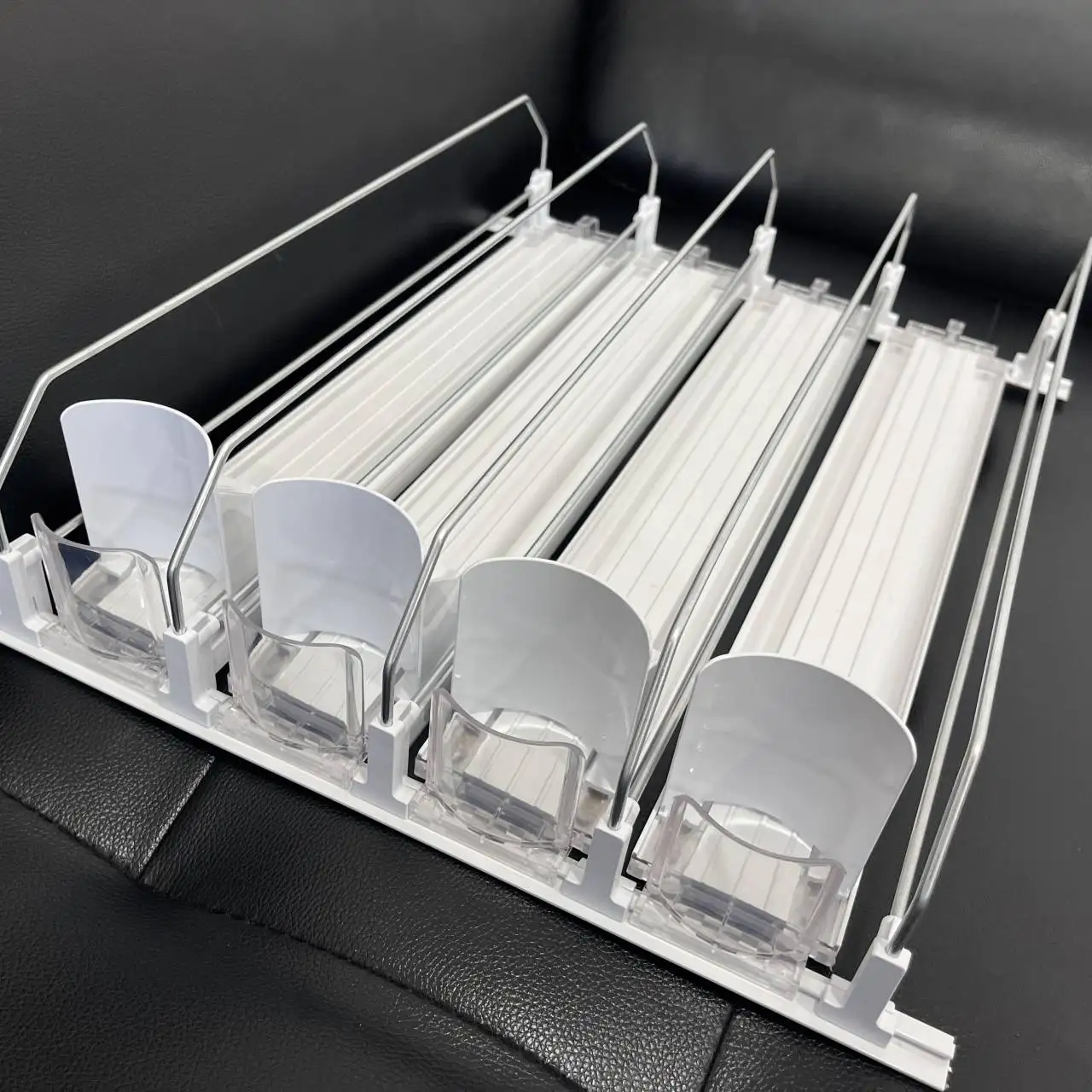 Product Slide Display Cabinet Placement Beverage Thruster Rack ...