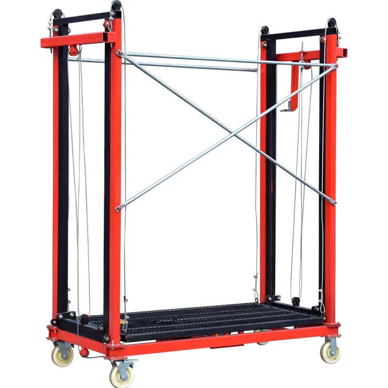 500KG Foldable Electric Scaffolding Lift Platform - Multiple Models