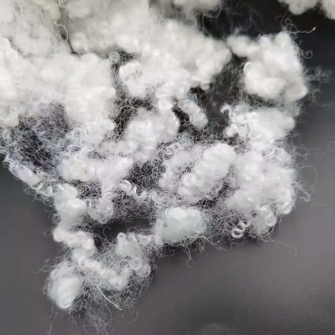 Polyester Staple HCS Fiber - Ideal for Filling and Non-Woven Fabrics