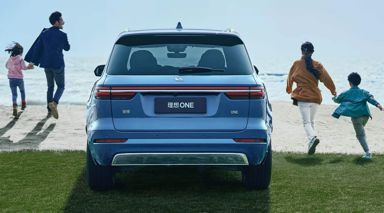 In Stock Suv Electric Car 6 Seats Li Xiang One 188km Extended Range Hybrid Ev Car Li One Suv Car ...