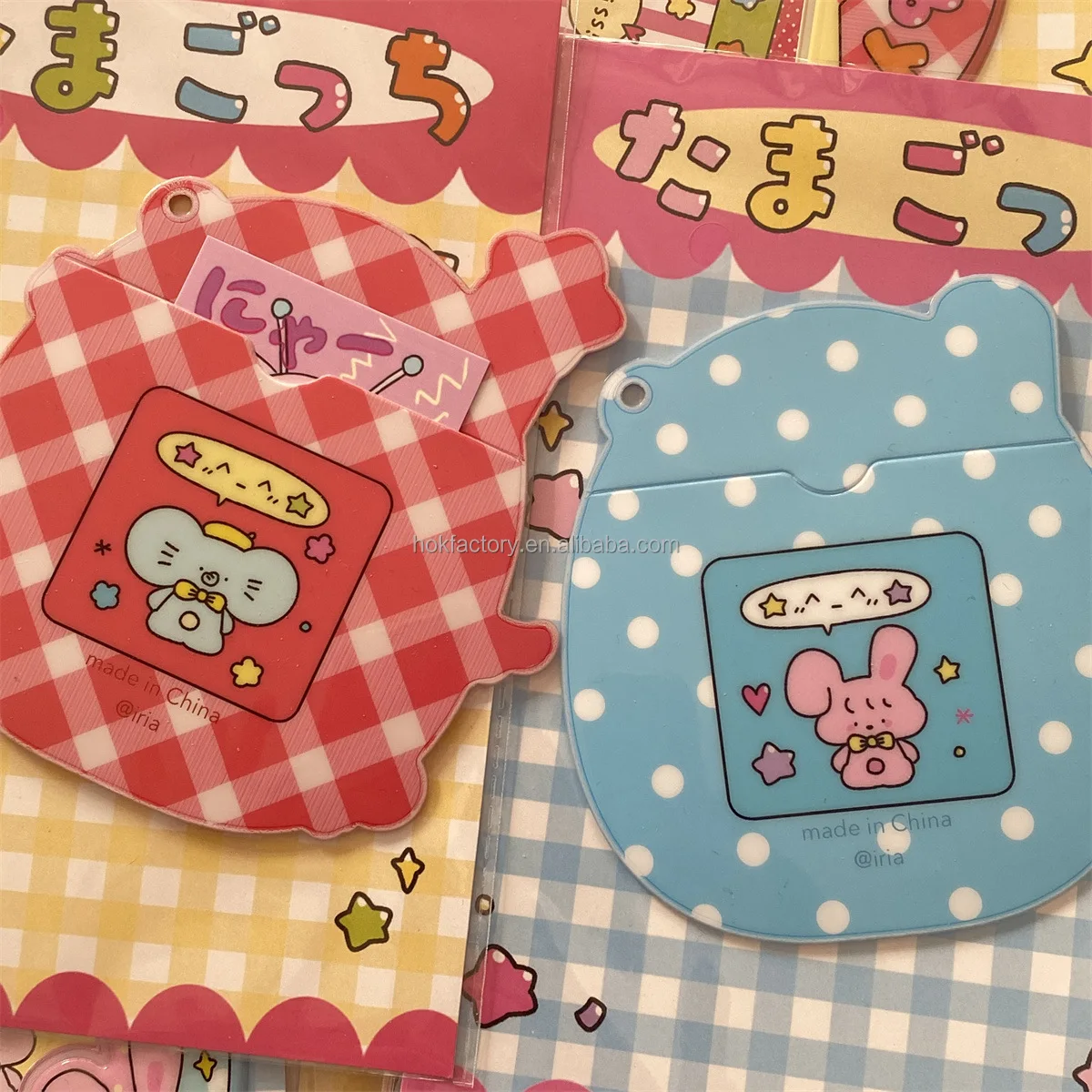 Custom Personalised Ancient Style Tamagotchi square Card Kpop INS PVC ...