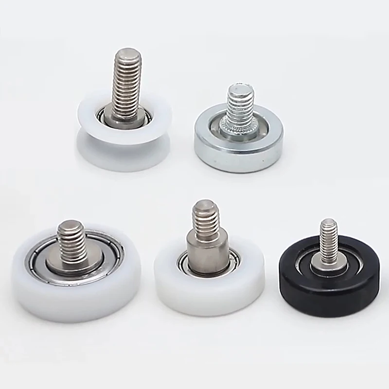 M10 Plastic Roller Bearings with Pu/polyurethane Wheels