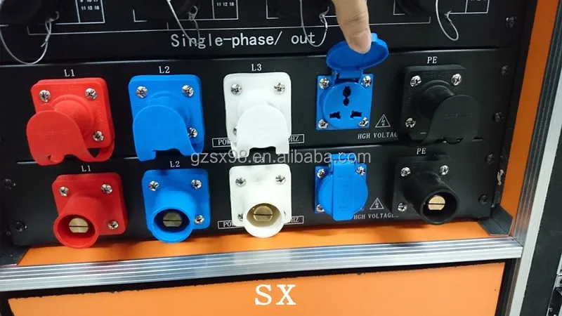 400a Eu Powerlock Power Distro Electrical Supply Box 3phase 380v - Buy ...