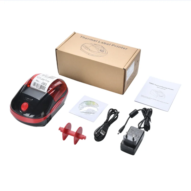 Mini Pink Color Thermal Printer - Portable Bluetooth Photo