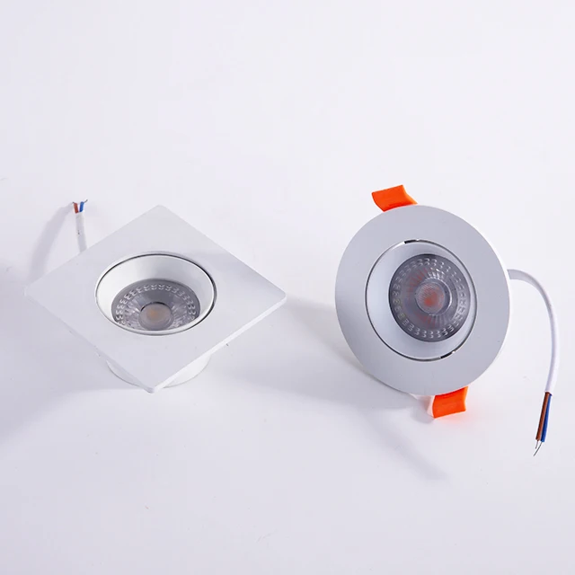 Outdoor Adjustable Lighting 5w 7w Ip54 Round Recessed Surface Wall ...