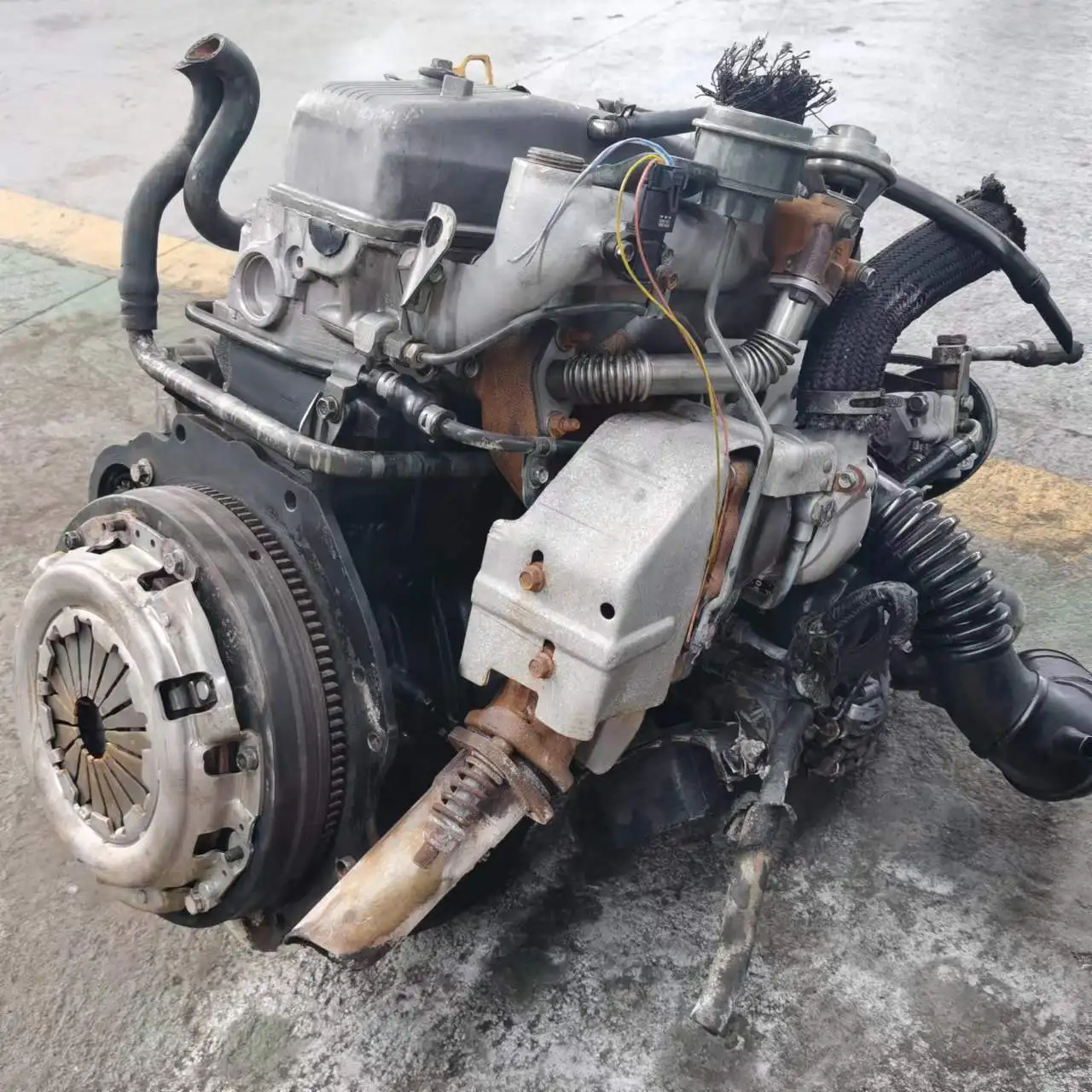 For Mitsubishi L200 Pickup L300 4D56T Engine Used Original Complete 2 ...