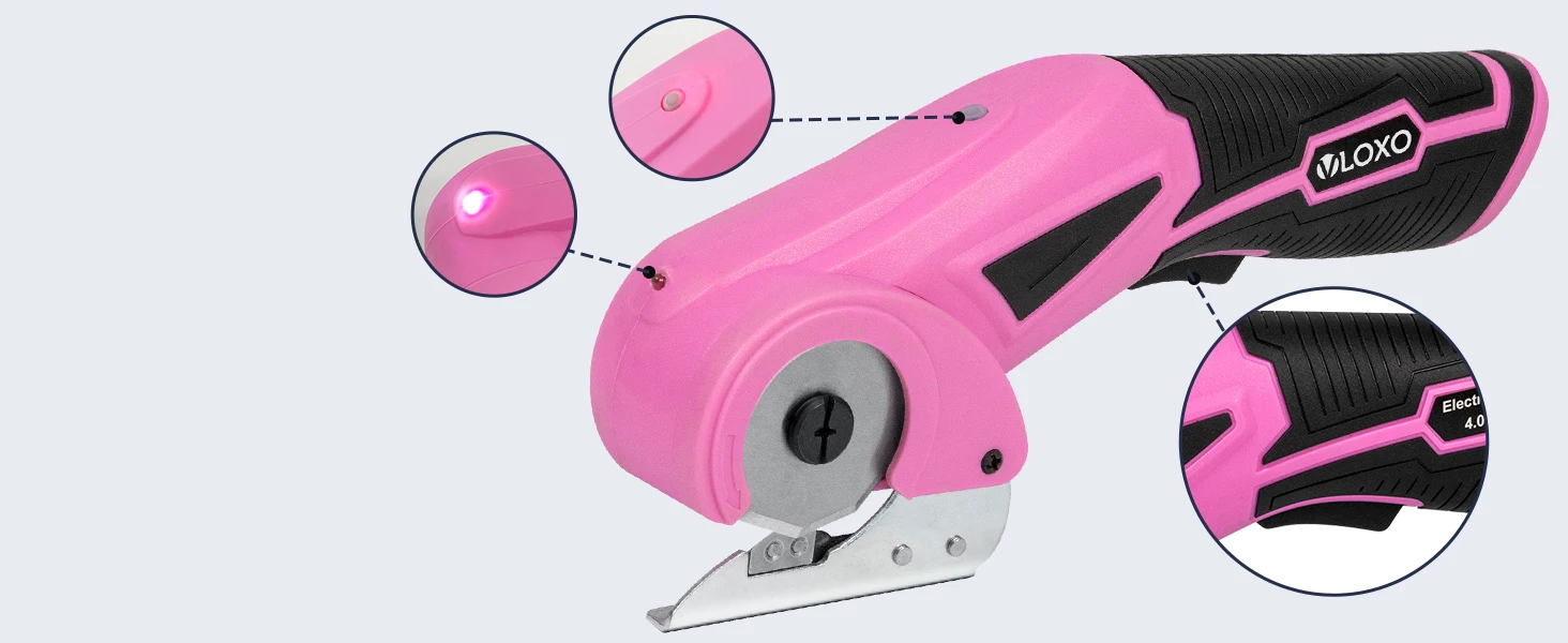 Cordless Electric Scissors - Precision Fabric Cutting
