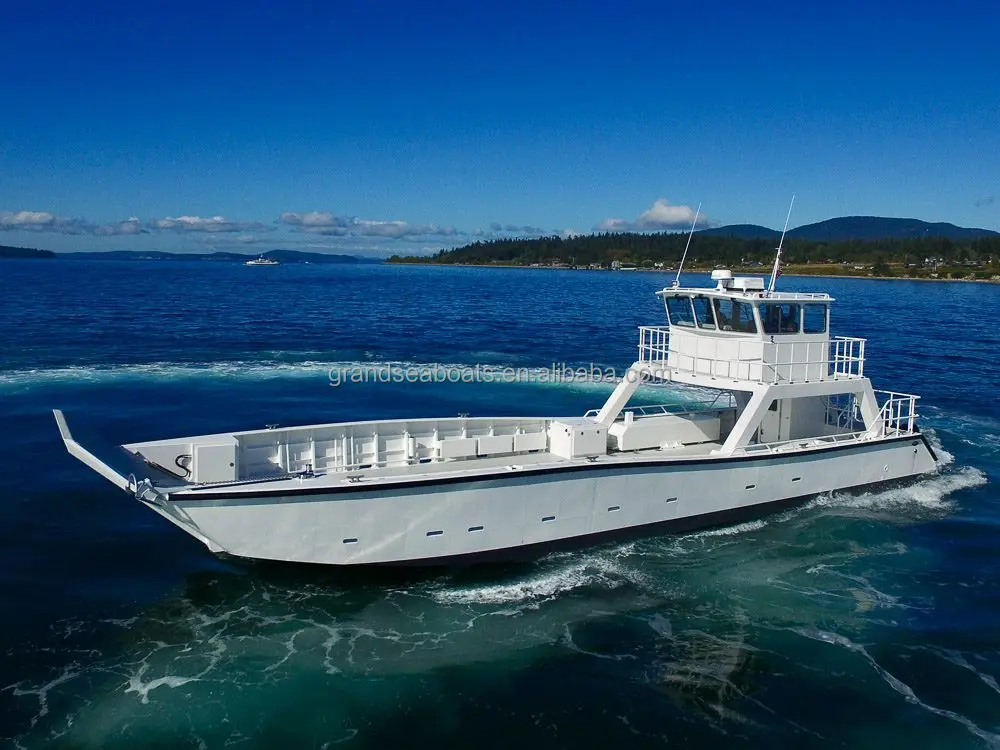 Grandsea 20m Aluminium Work Boat Barge Land Craft Vessel for Sale
