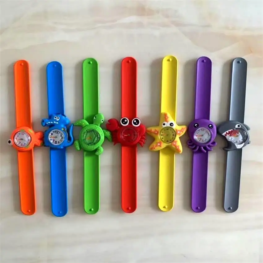 30 Styles Digital Slap Children Kids Watch Cute 3d Cartoon Animal Wrist ...