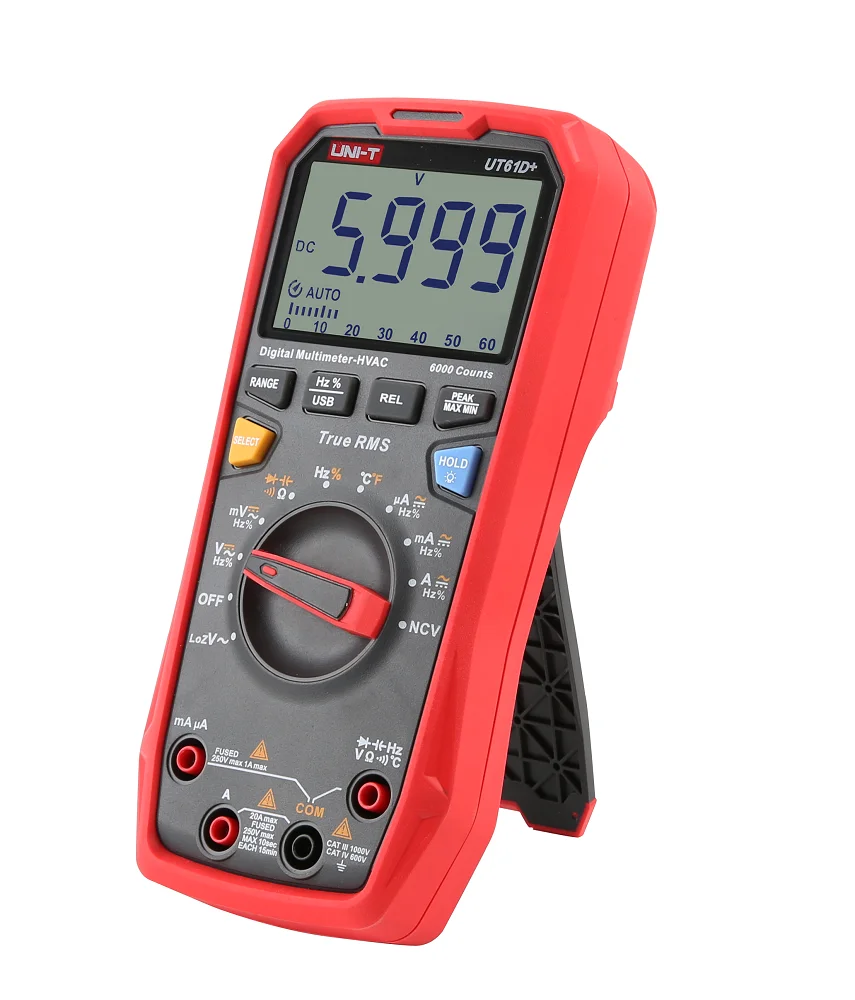 Uni-t Ut61e+ 22000 Counts 1000v True Rms Digital Multimeter - Buy ...