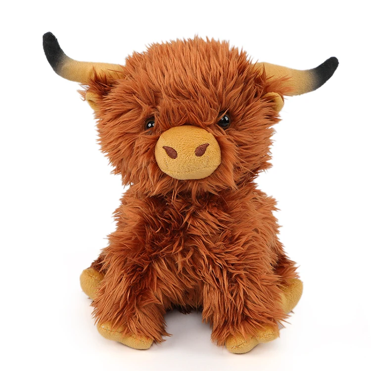 Scottish Highland Cow Plush Toy Wholesale Custom Stuffed Animal Toys ...