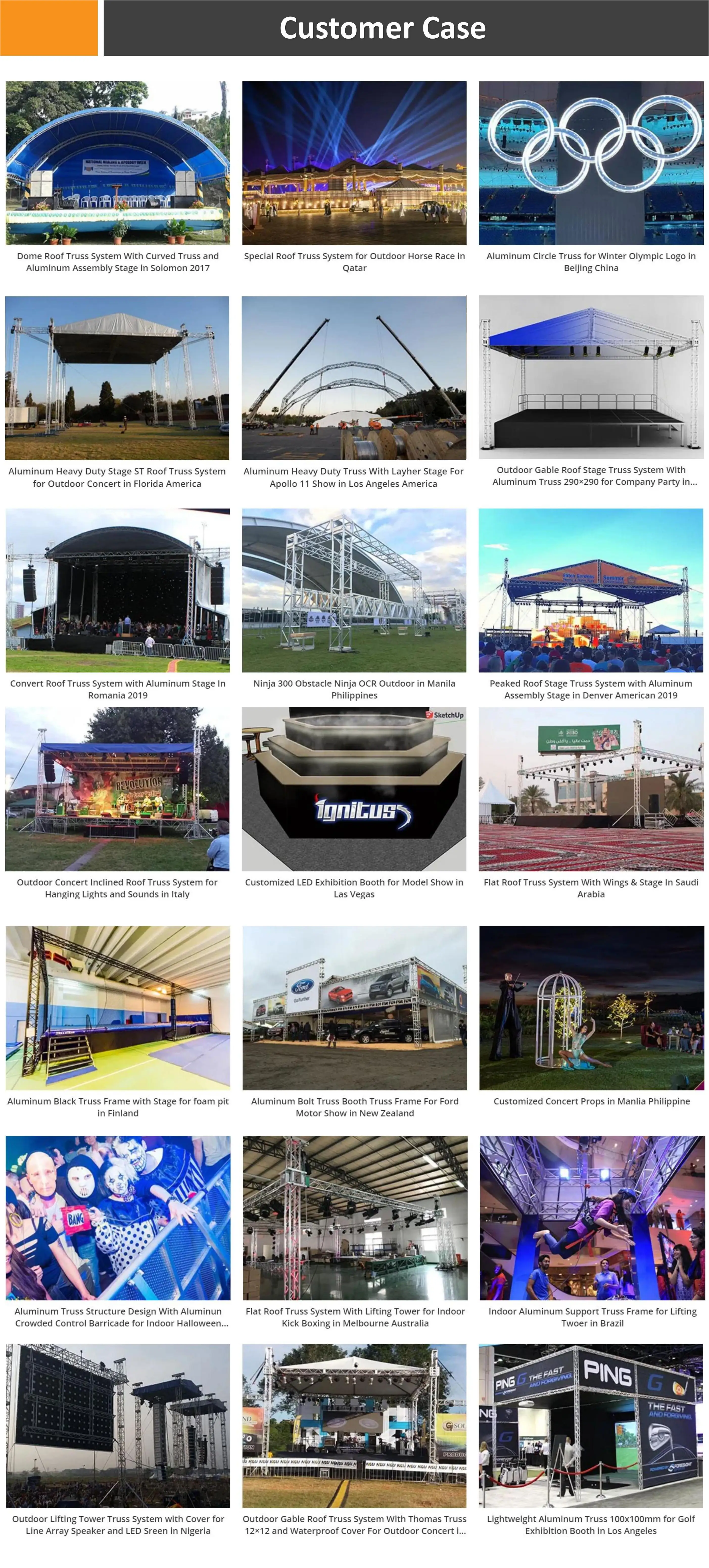 12''x 12'' Box Thomas Truss - Durable Aluminum Stage Truss