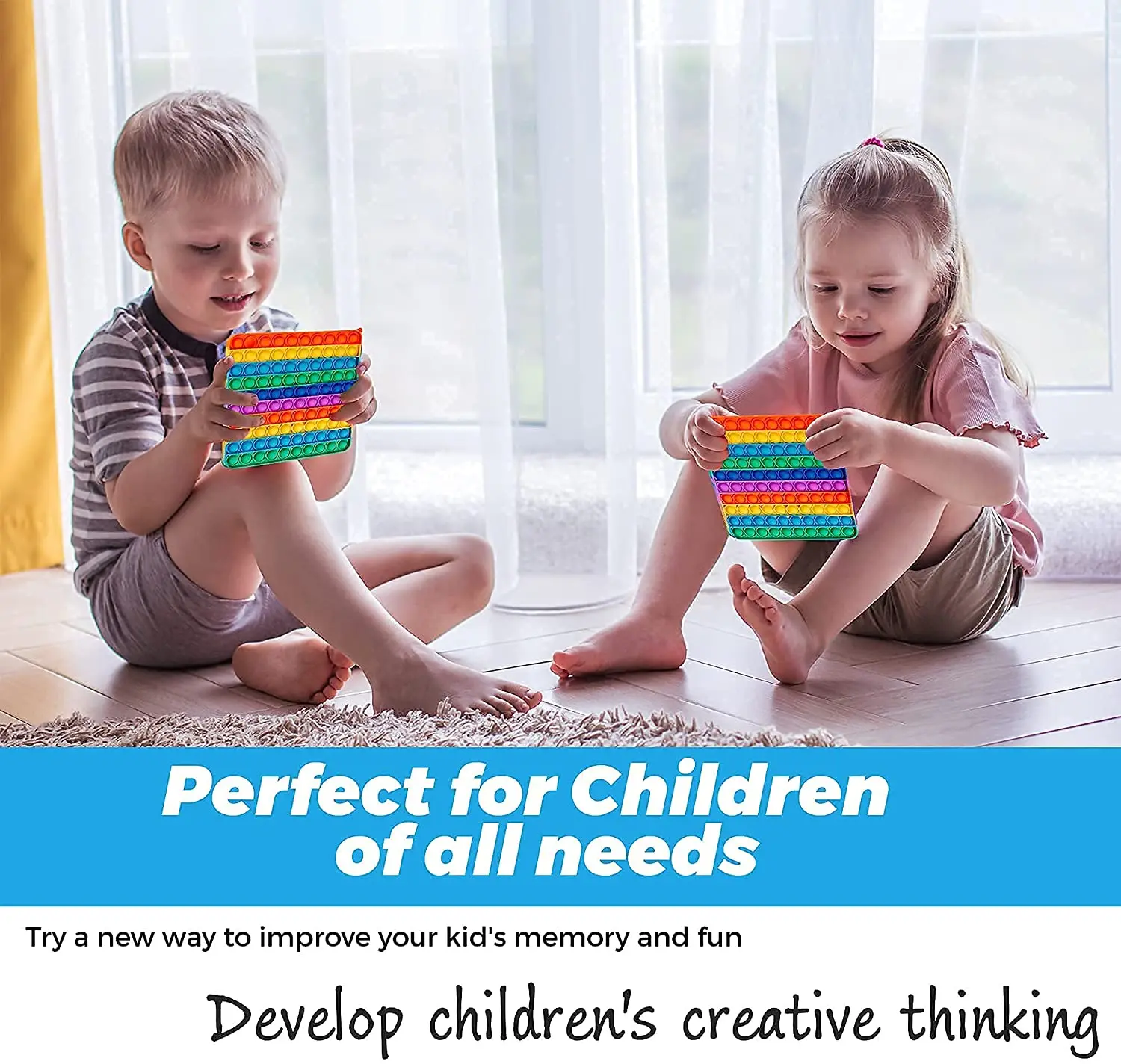 Big Pop Fidget Toys - 100 Bubble Its Fidgets for Kids & Adults