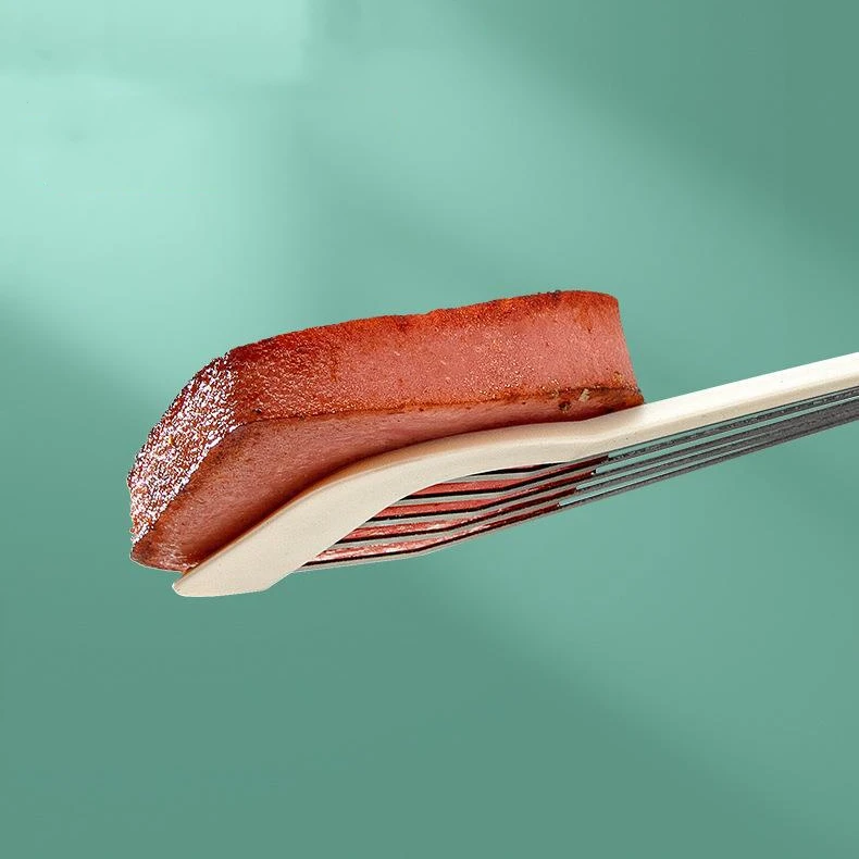 Manjia Kitchen Utensils Stainless Steel Fish Ham Spatula Heat Resistant Slotted Spatula Turner ...