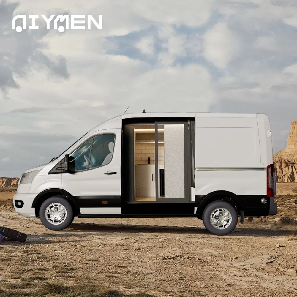 Camper Van Box Conversion Mercedes Custom Capsule Kitchen Units Upper ...