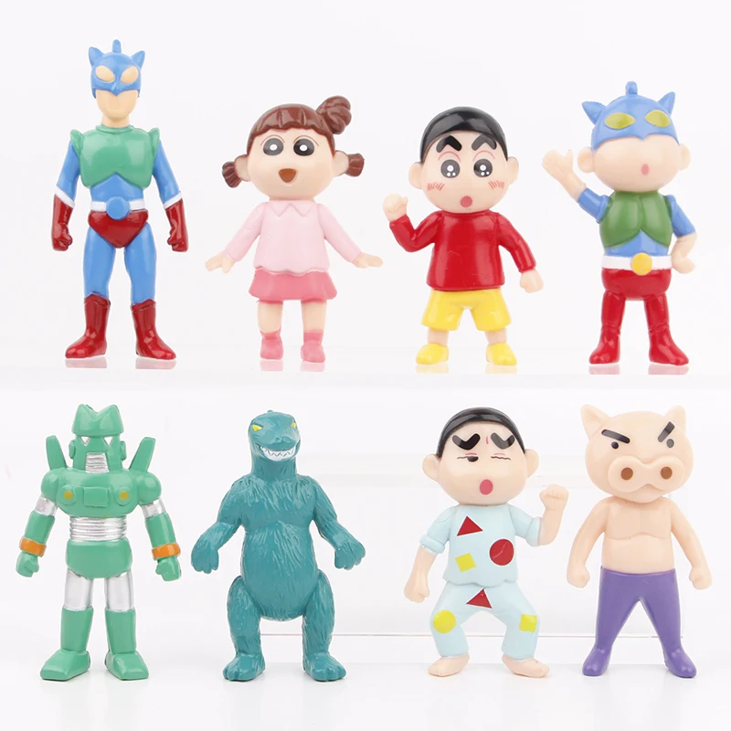 Dy Cartoon Crayon Shin Chan Character Anime Pvc Action Figures Cartoon ...