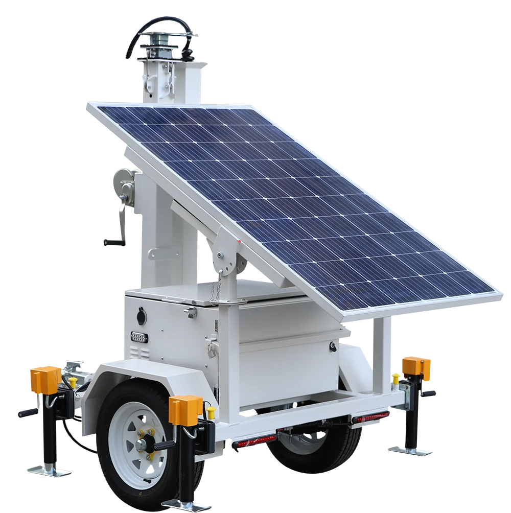 Wholesale Customized Mobile Portable CCTV Solar Powered Trailer with ...