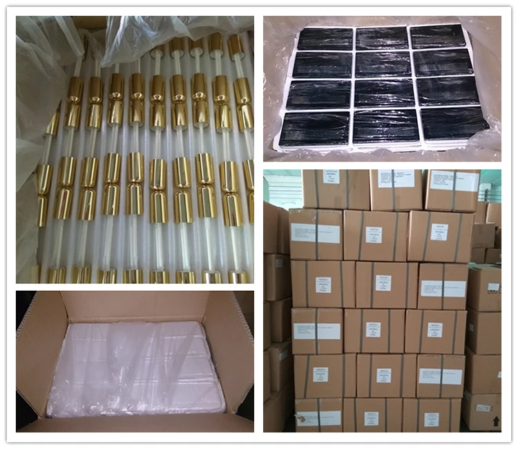 Round Blush Container Empty Blush case Transparent Compact Powder case ...