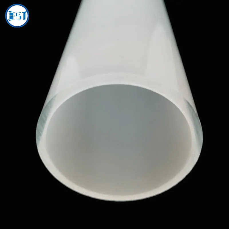 Rigid Clear Acrylic Pipe Tubes - Customized Sizes