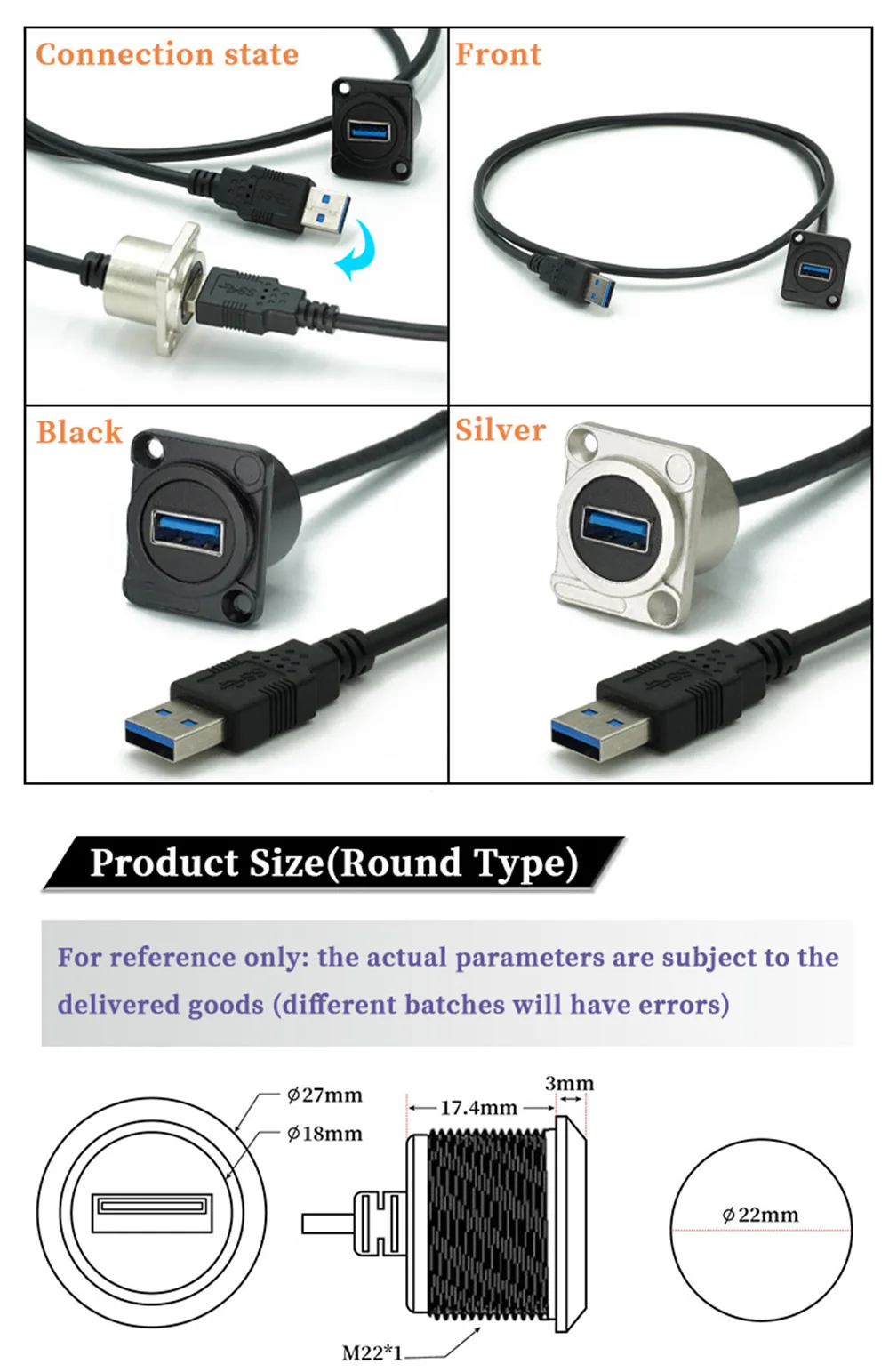 D-type Rj45 Panel Mount Rj45 Socket Female To Female Cat6 Data ...