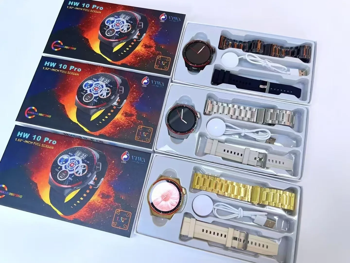 HW10 Pro Smart Watch - Stylish & Functional Amoled Round Screen