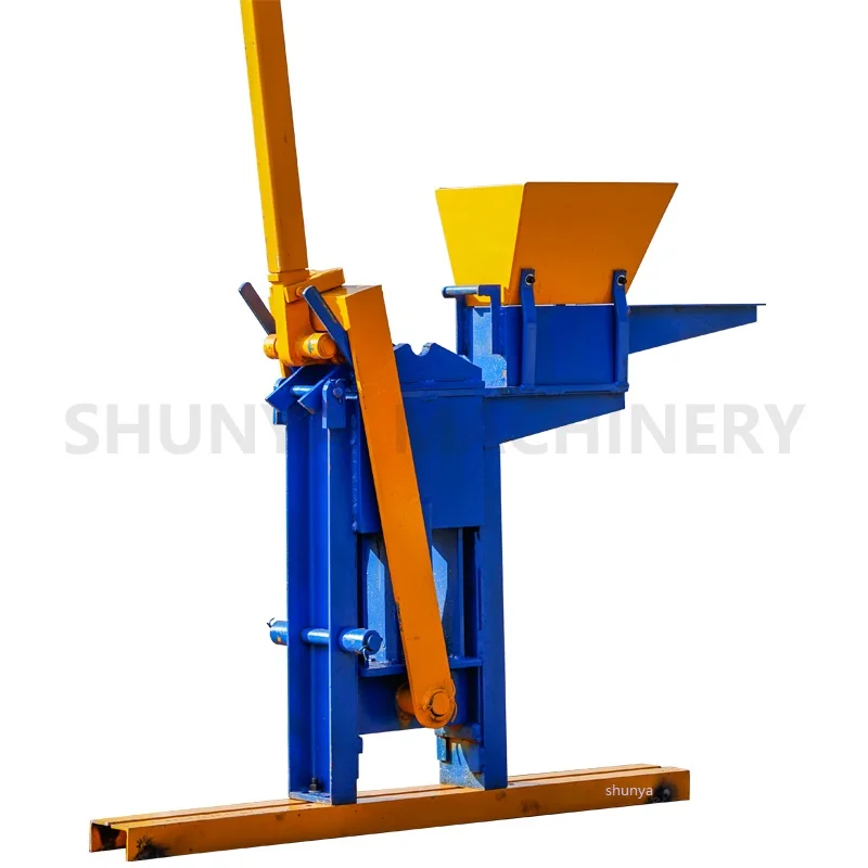 Small Money Making Tools Qmr2-40 Clay Manual Block Making Machine - Buy ...