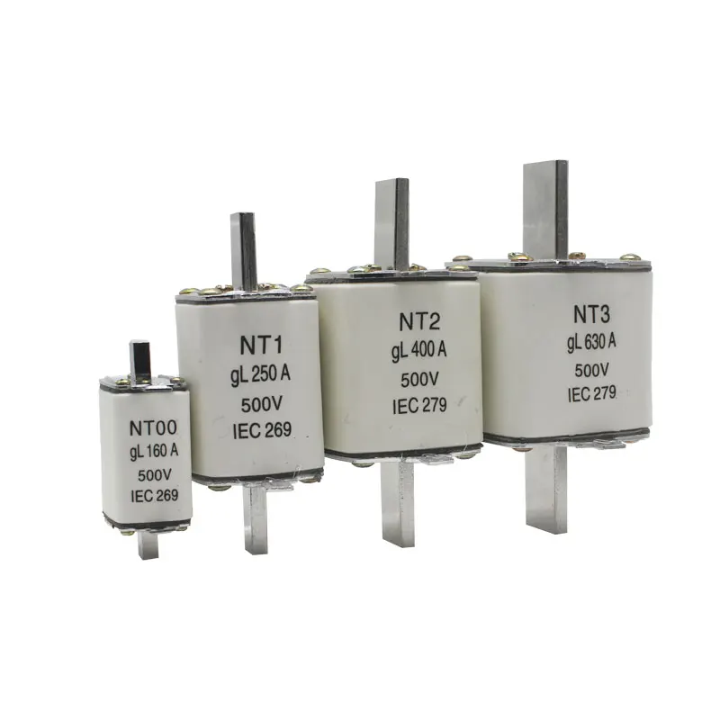 Low Voltage HRC Fuse and Fuse Holder Nh00-160, 200A 250A 400A 630A ...