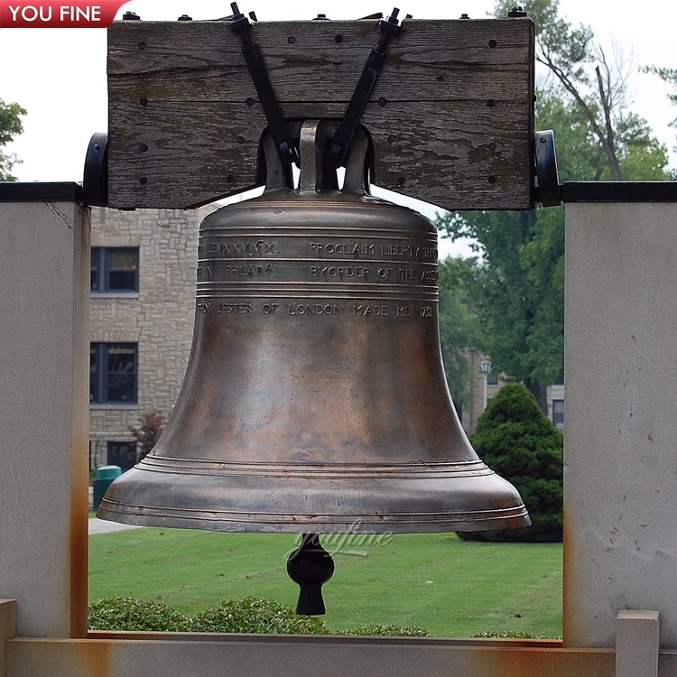 Customized Antique Religious Large Bronze Church Bell Sculpture for ...