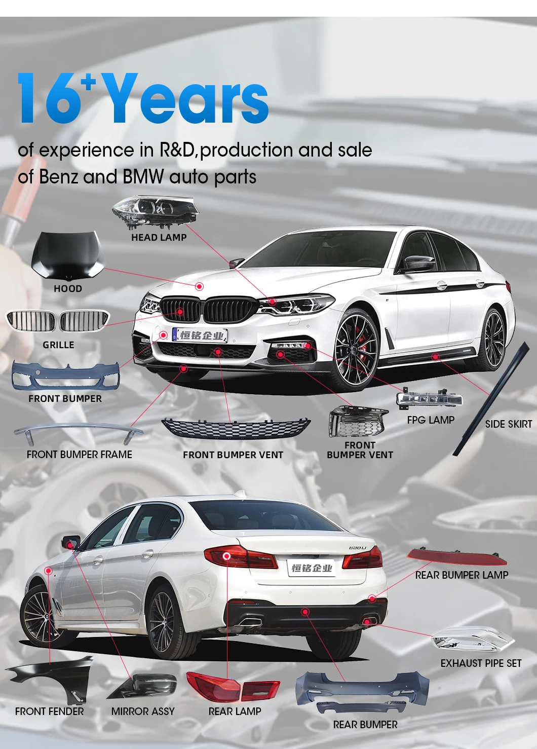 F30 LED Adaptive Headlights - Auto Leveling Plug Play