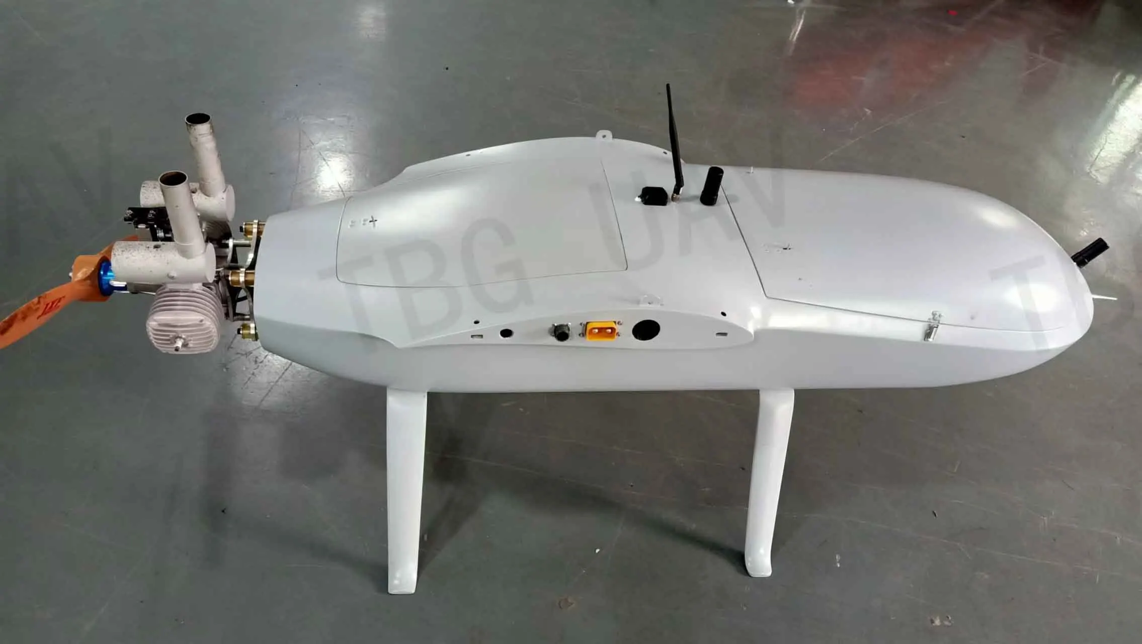 Tbg V80n Long Endurance Uav Gasoline Fuel Engine Vtol Fixed Wing ...