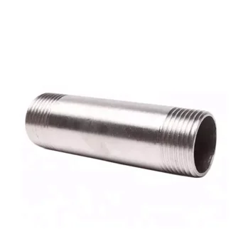Stainless Steel Ss304 Ss316 Pipe Extended Male Thread Nipple - Buy Male ...